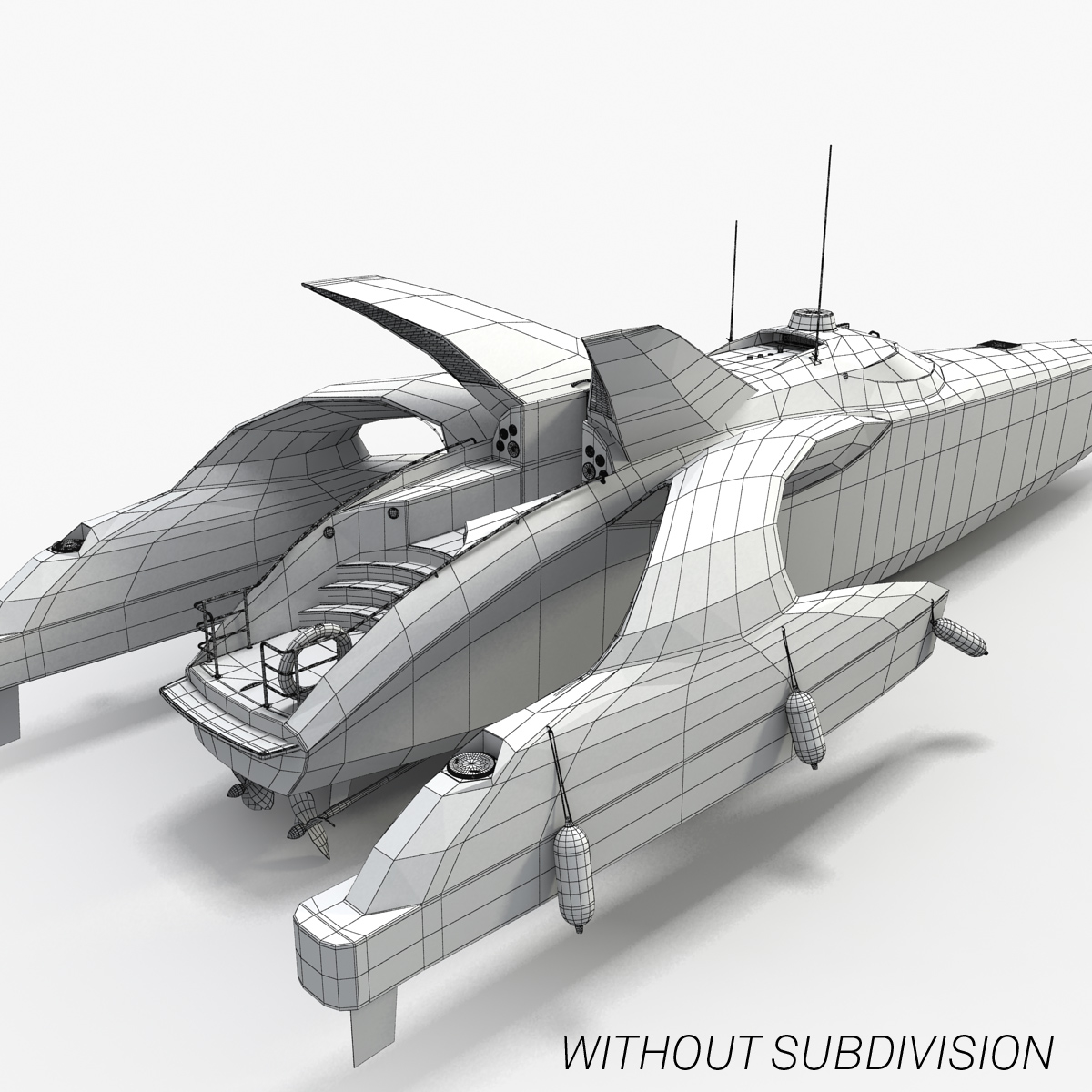 boat 3d max