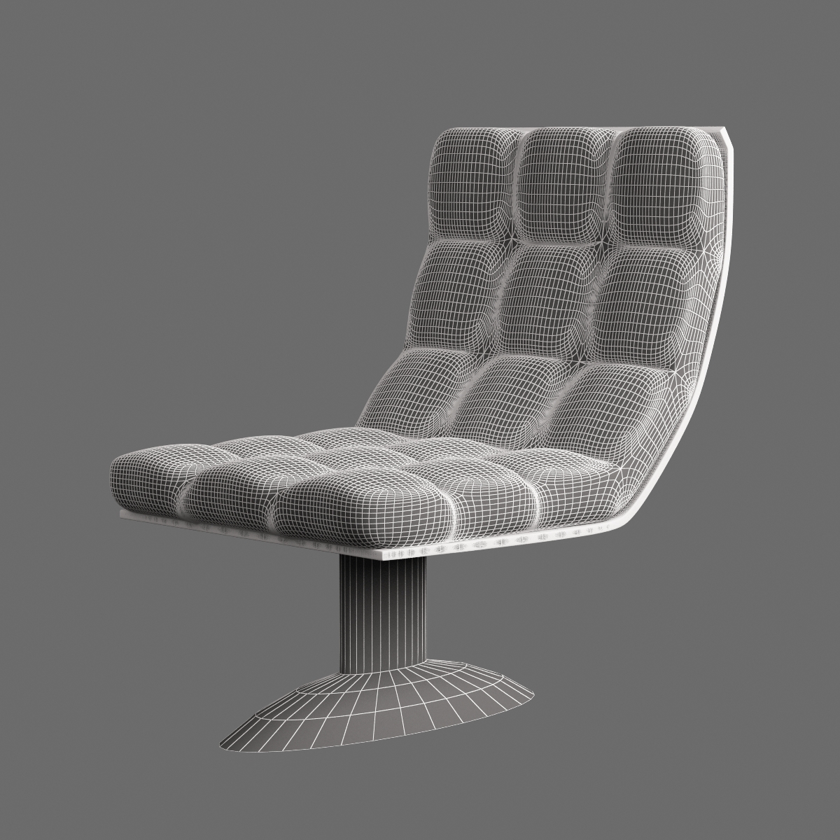3d swivel chair model