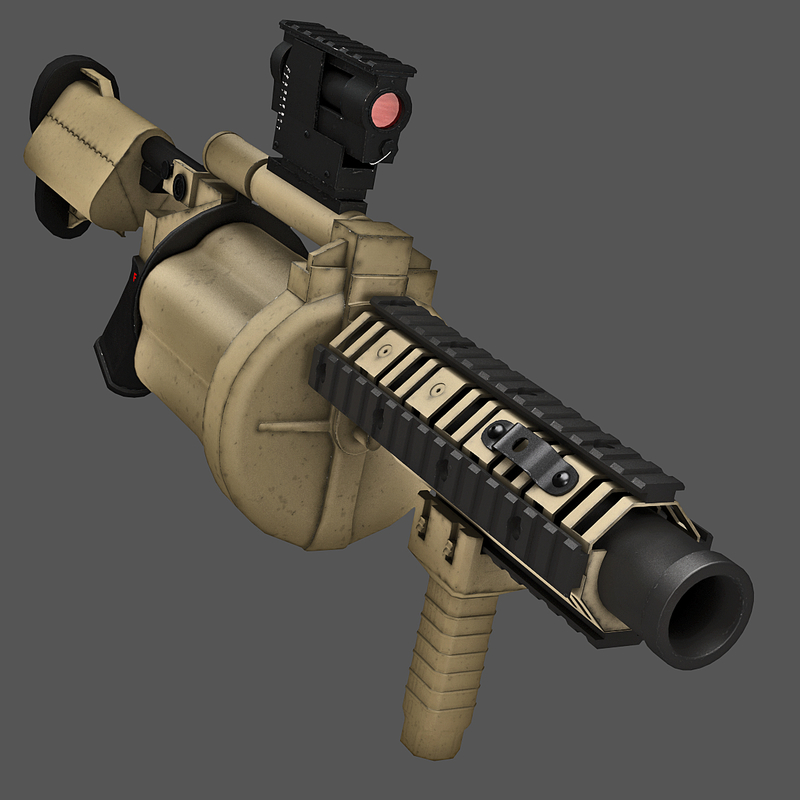 m32 grenade launcher rigged