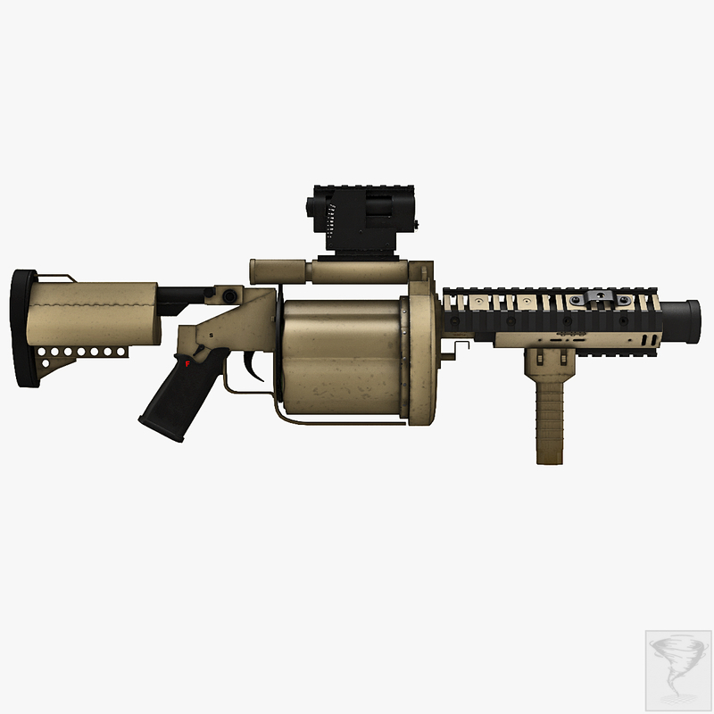 m32 grenade launcher rigged