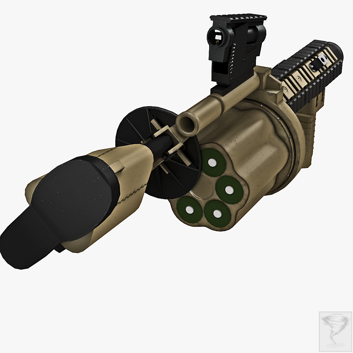 m32 grenade launcher rigged