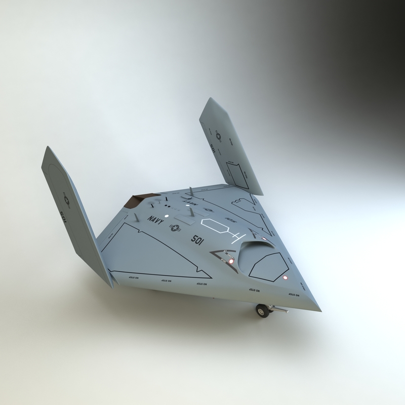 x47b bomber 3d model