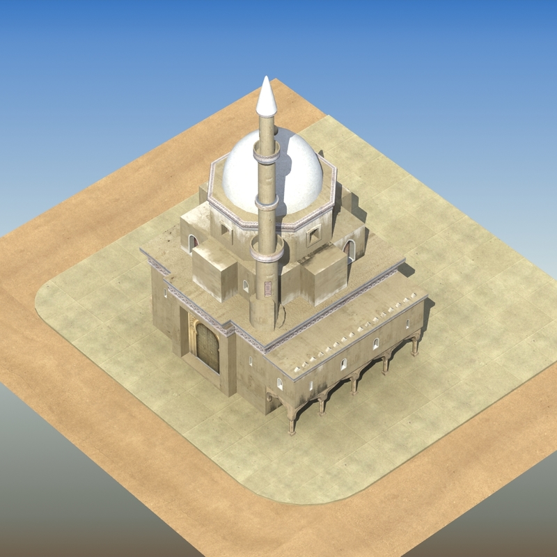 3d model mosque