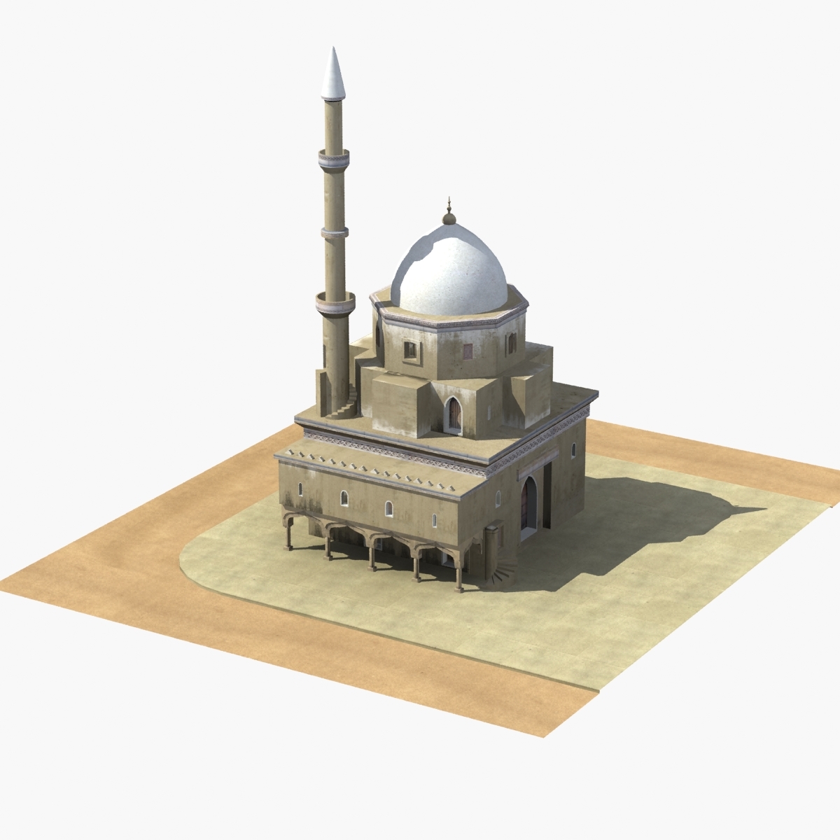 3d model mosque