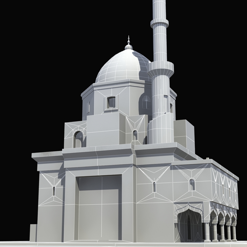 3d model mosque