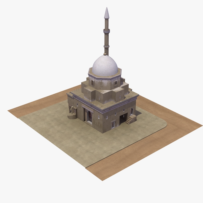 3d model mosque