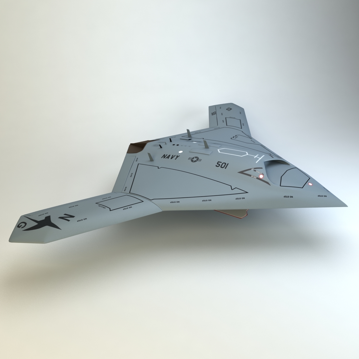 3dsmax x47b bomber