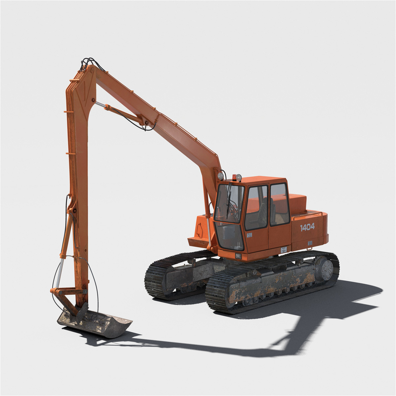 3d excavator