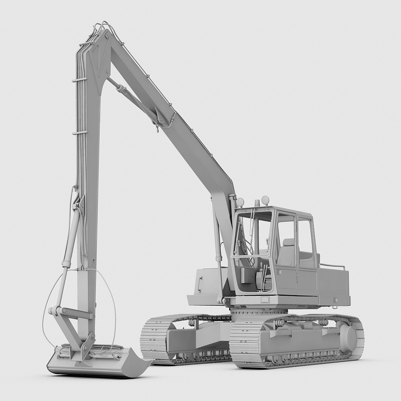3d excavator