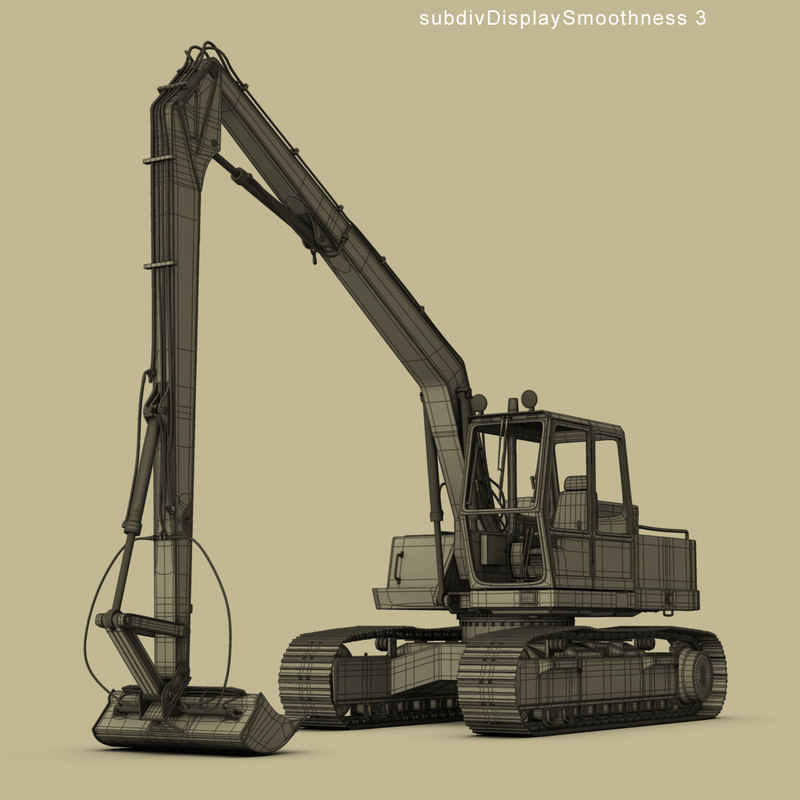 3d excavator