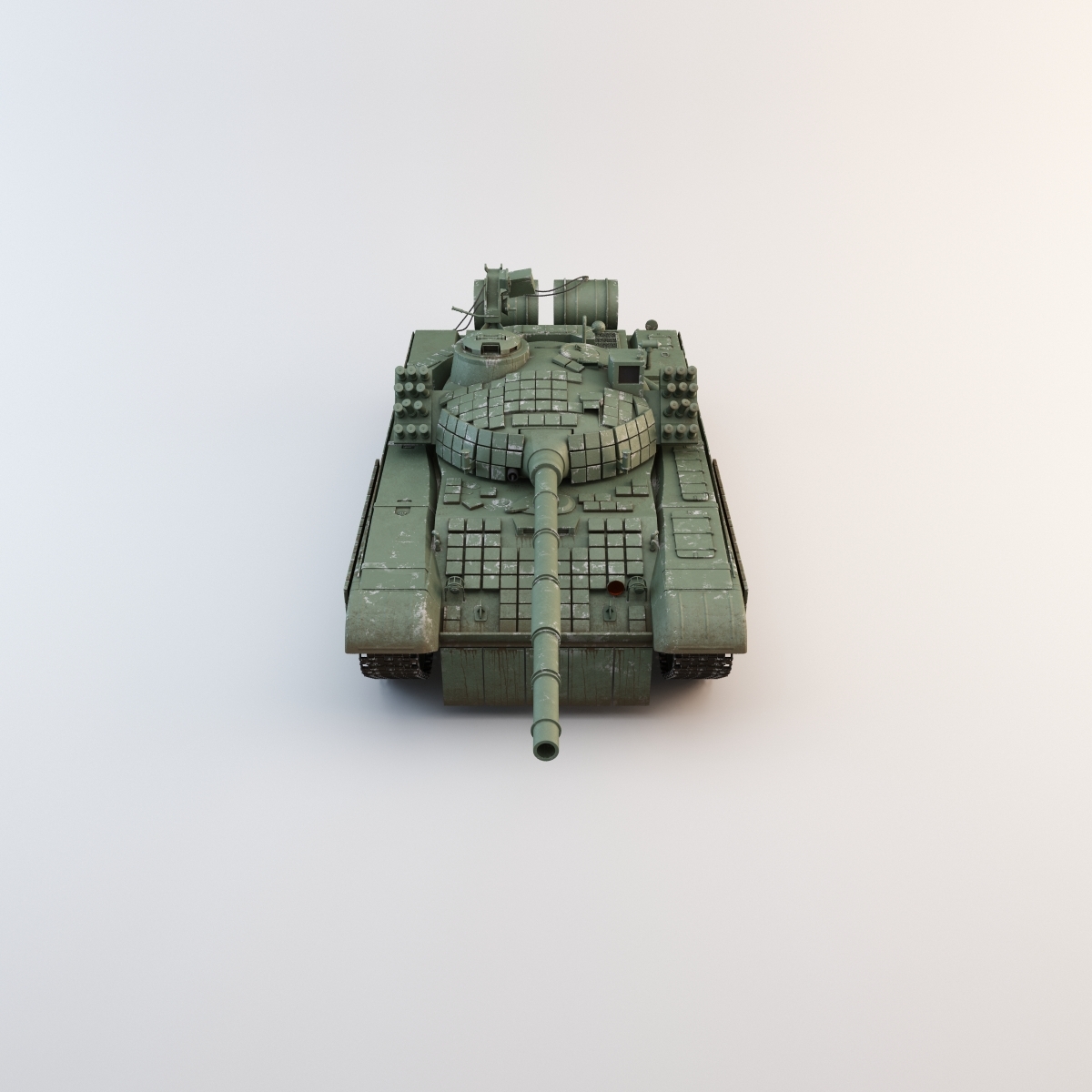 3d model of pt-91 twardy polish main