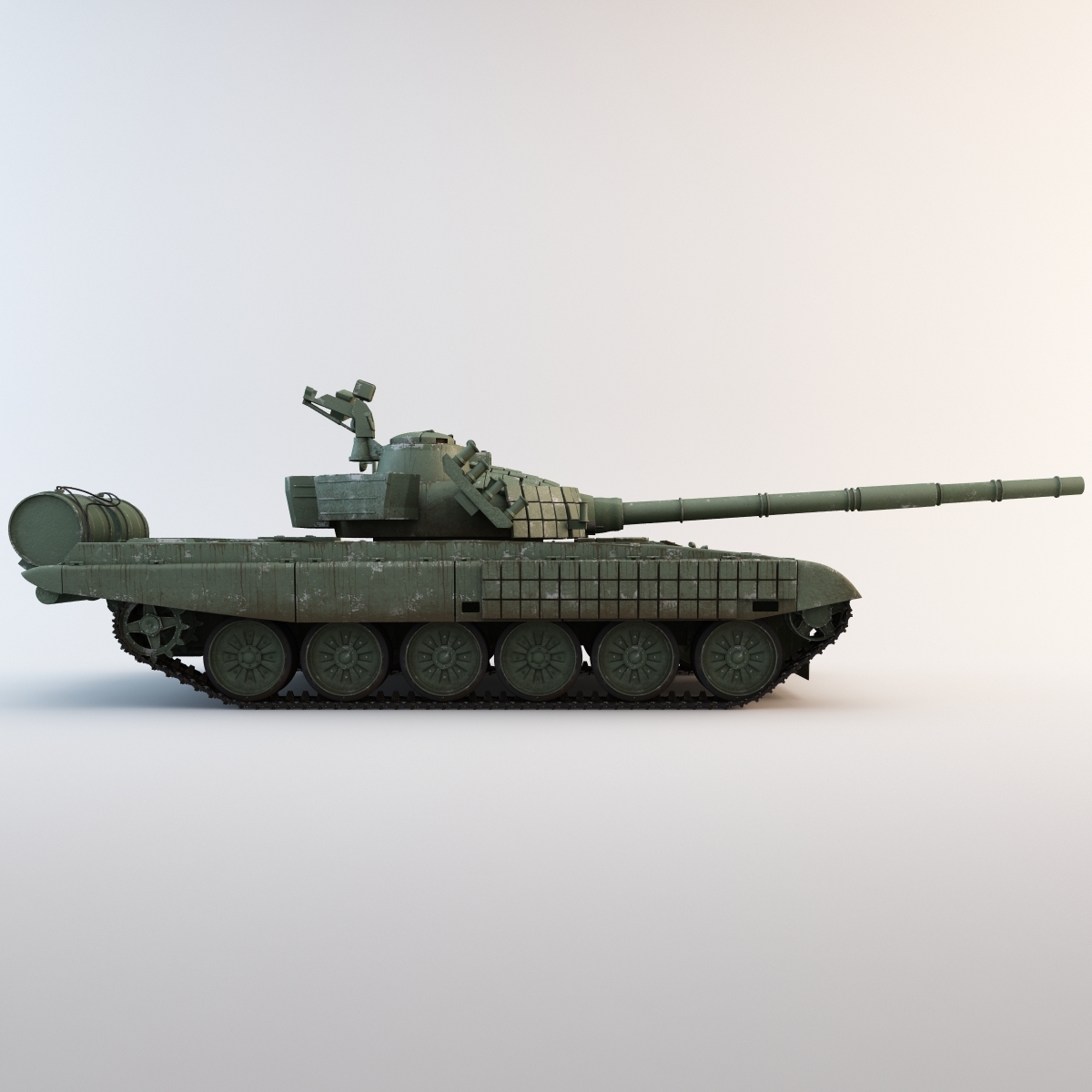 3d model of pt-91 twardy polish main