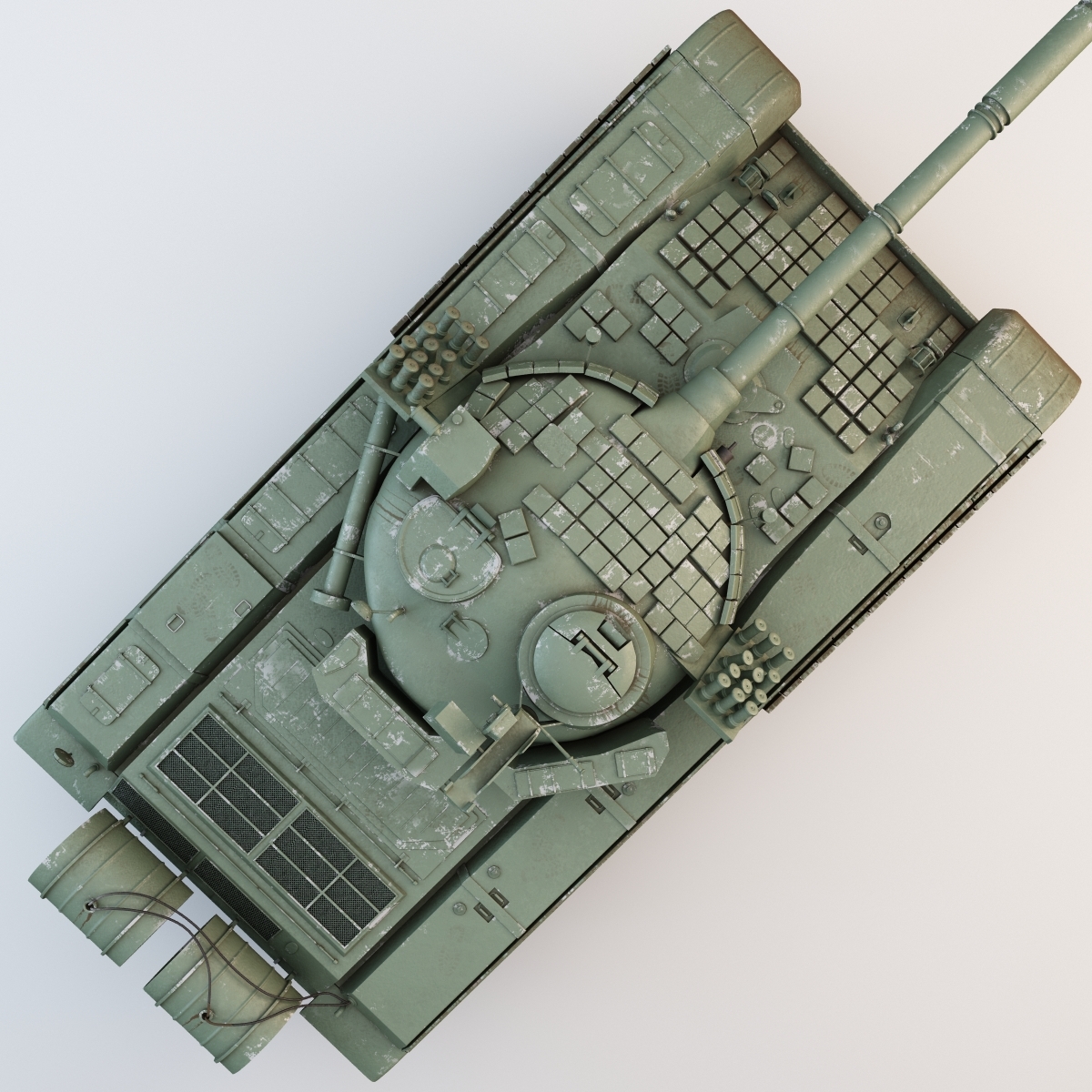 3d model of pt-91 twardy polish main