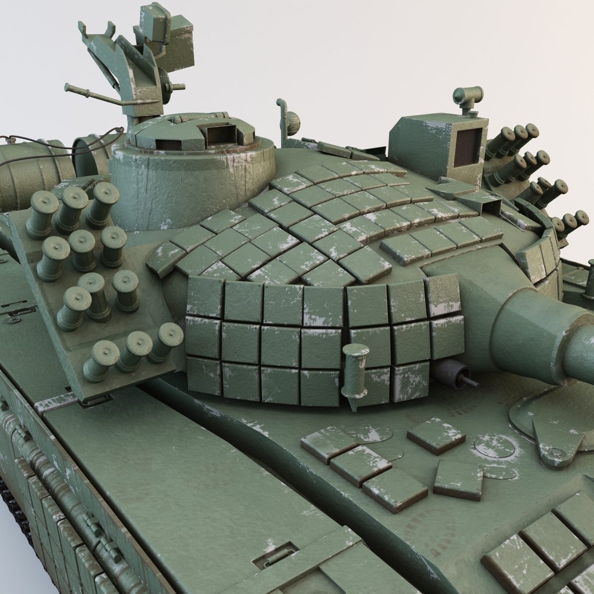 3d model of pt-91 twardy polish main