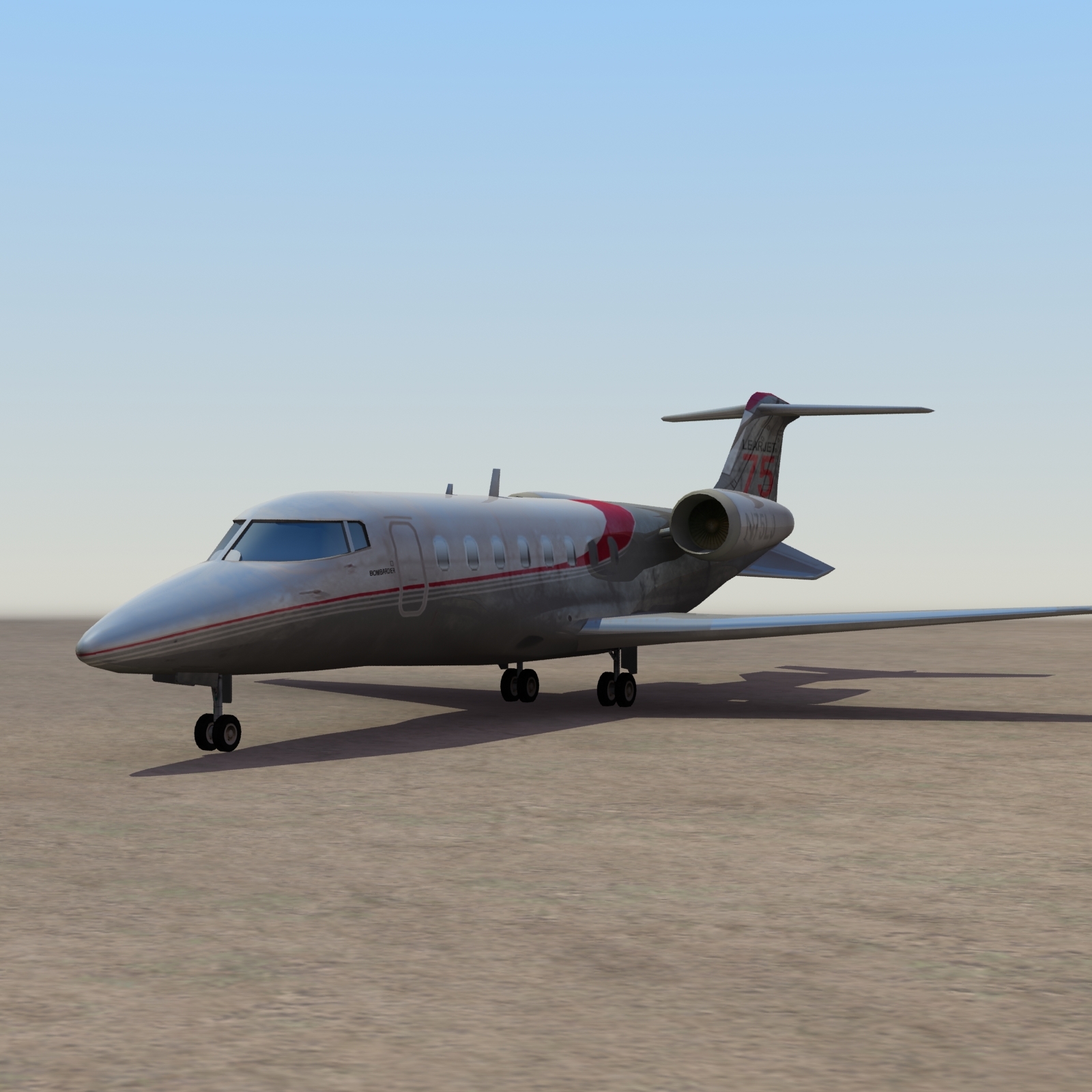 learjet 75 private jet max