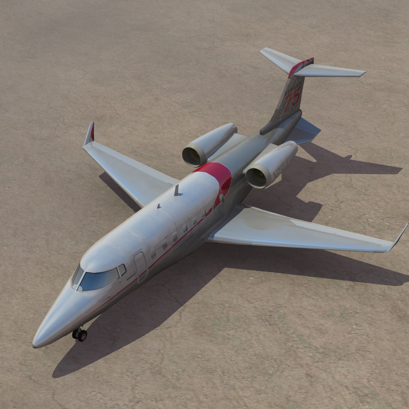 learjet 75 private jet max