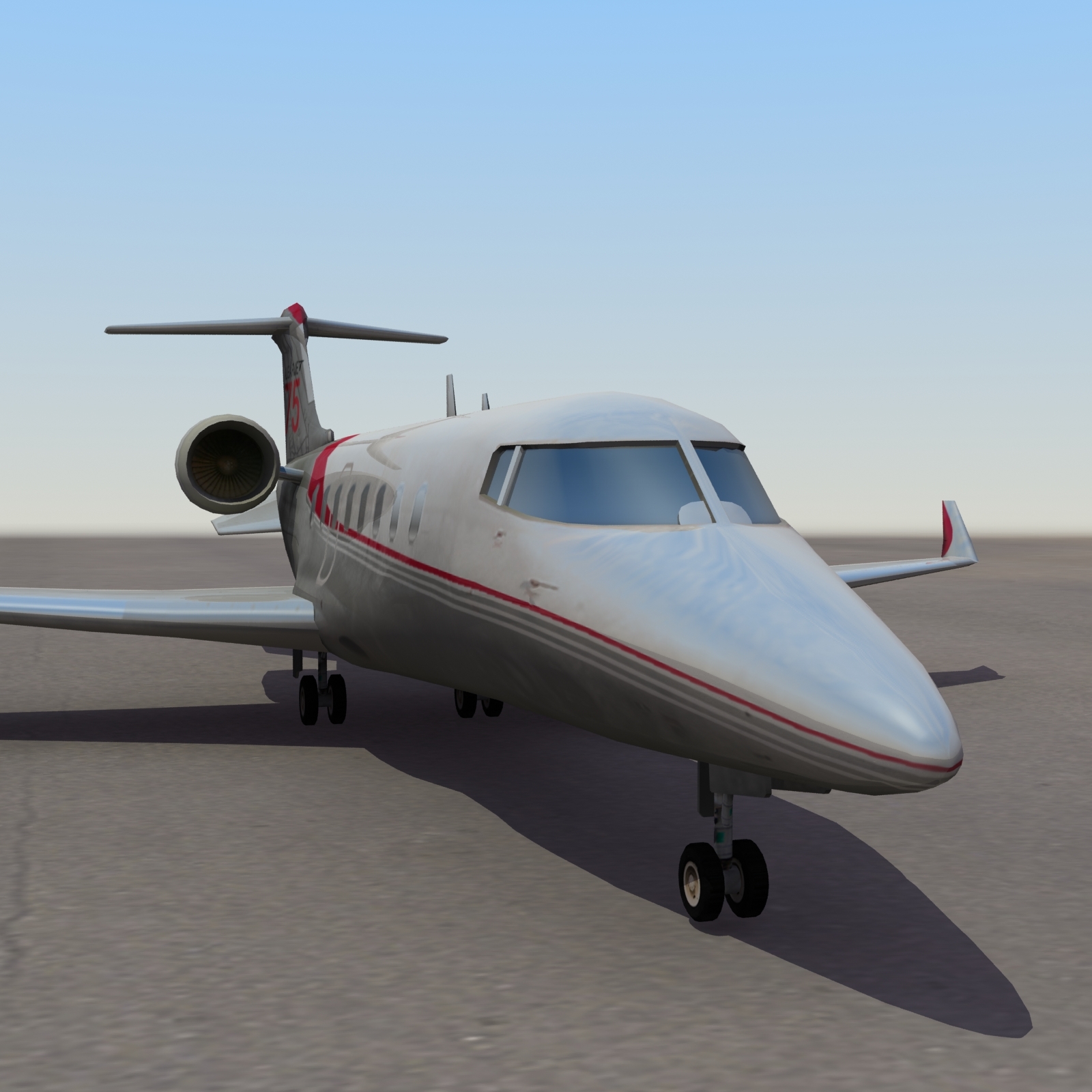 learjet 75 private jet max