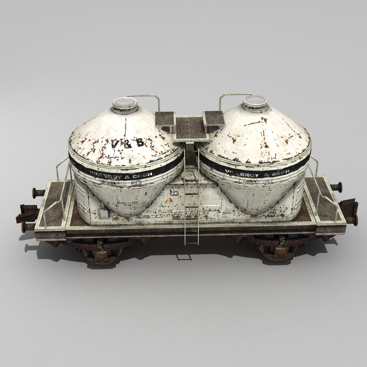 3ds max tank wagon