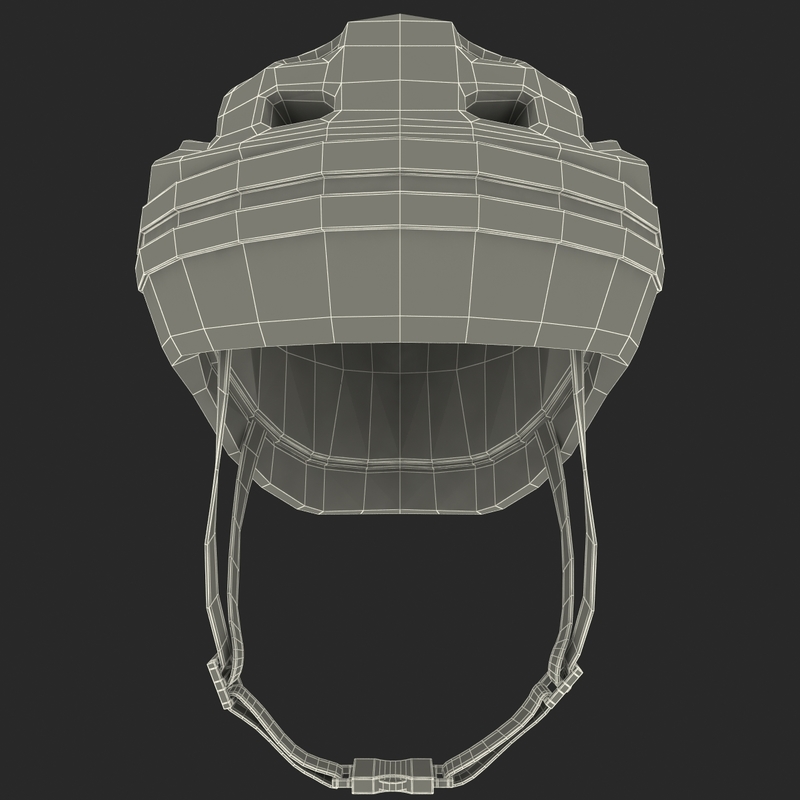 bicycle helmet 3d model