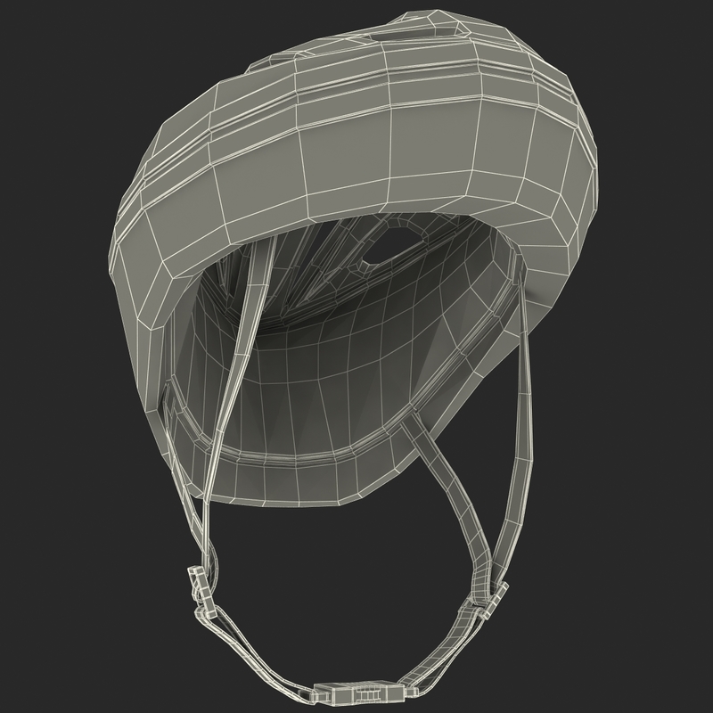 bicycle helmet 3d model