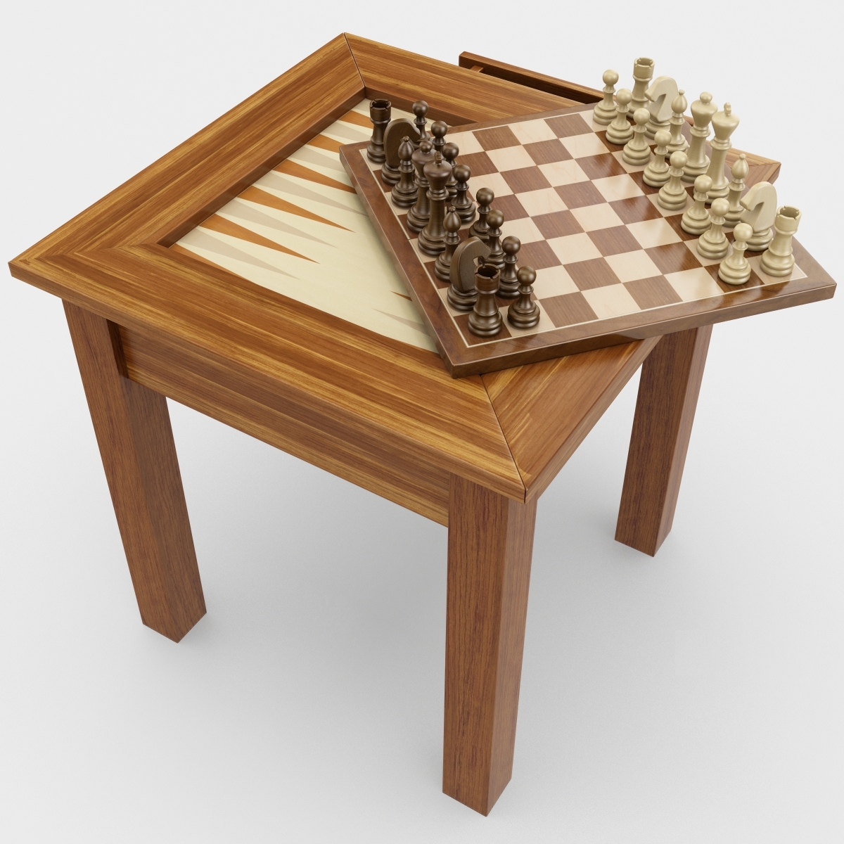 chess backgammon table max