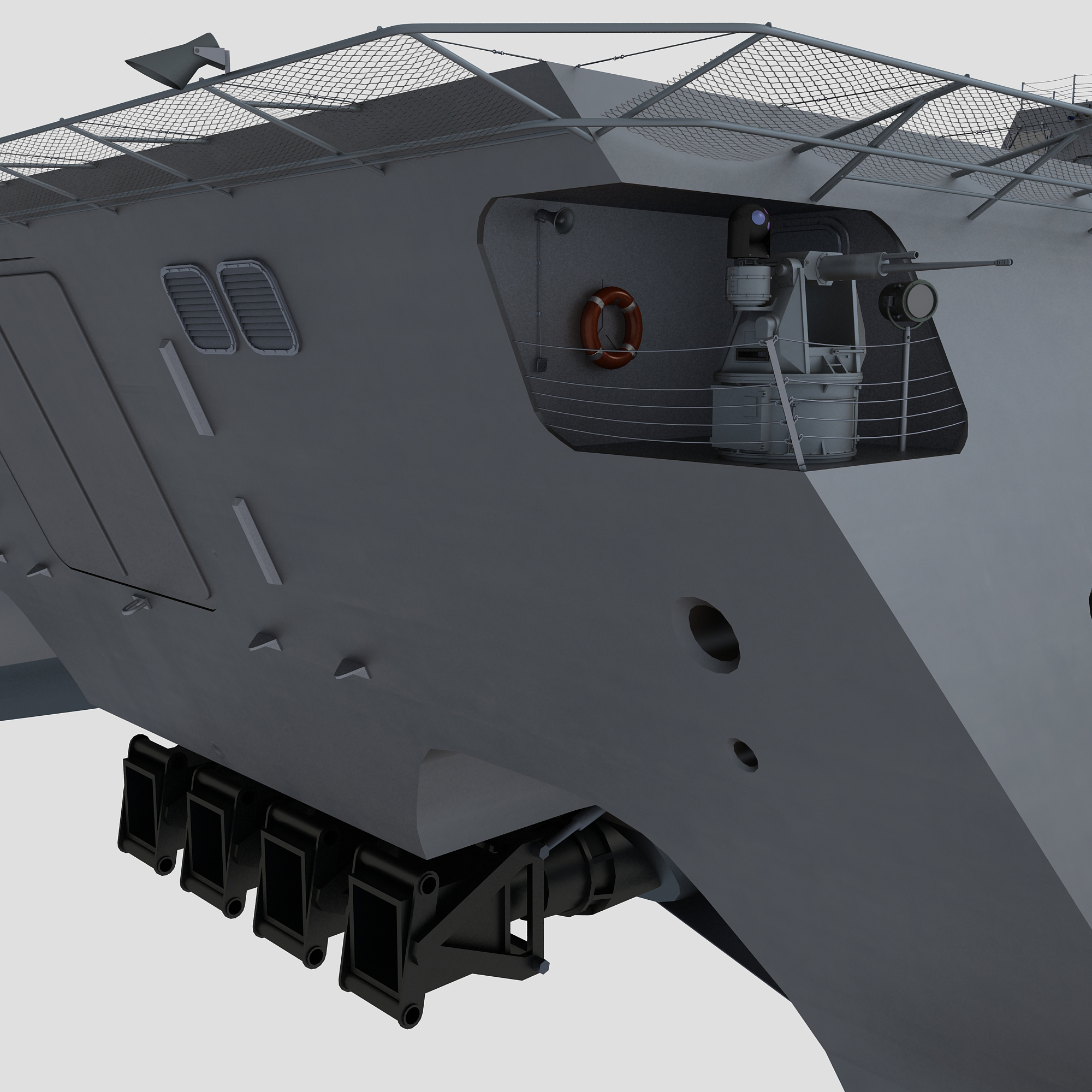 3d lcs-2 littoral combat ship
