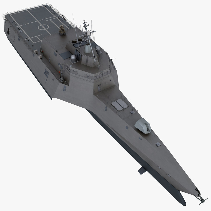 3d lcs-2 littoral combat ship