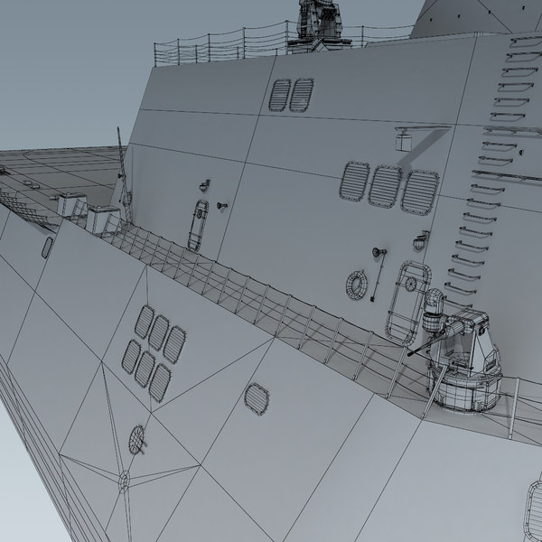 3d lcs-2 littoral combat ship
