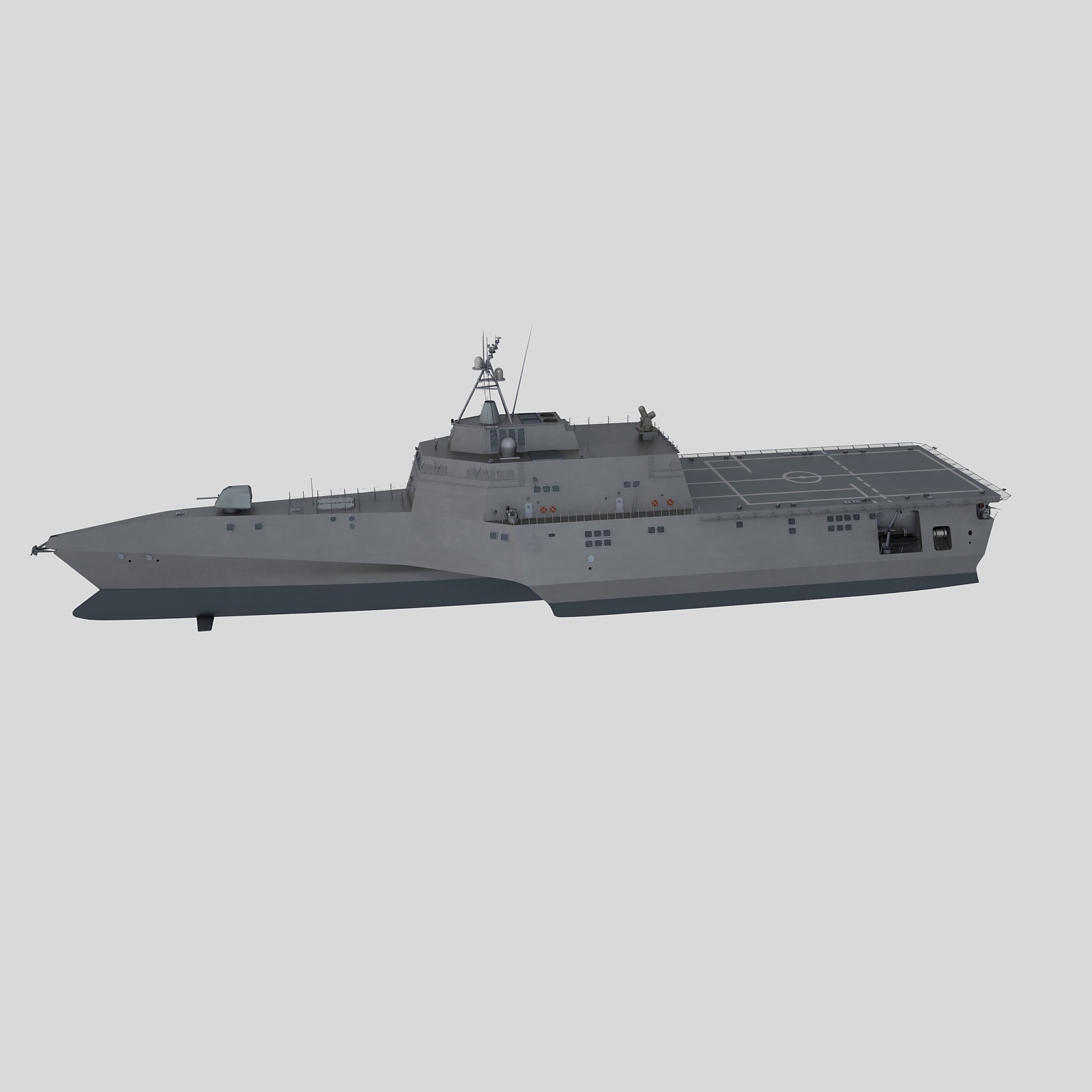 3d lcs-2 littoral combat ship