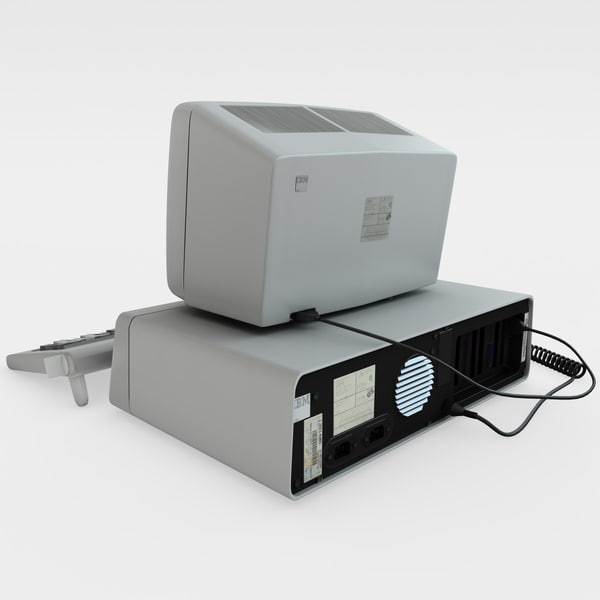ibm pc xt 3d model