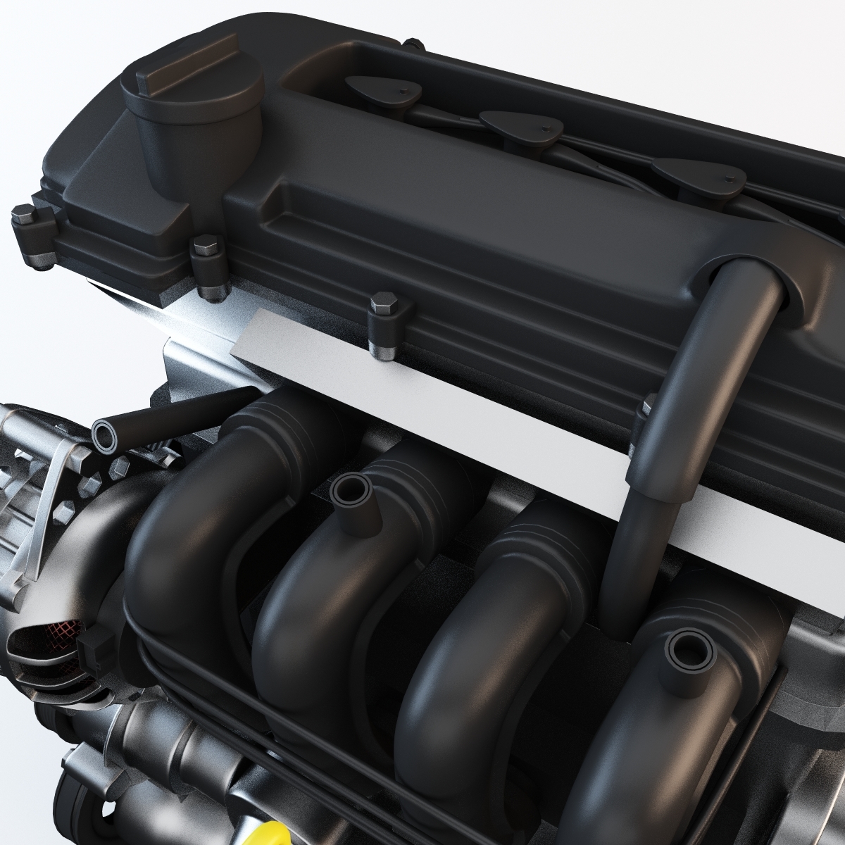 car engine 3d model
