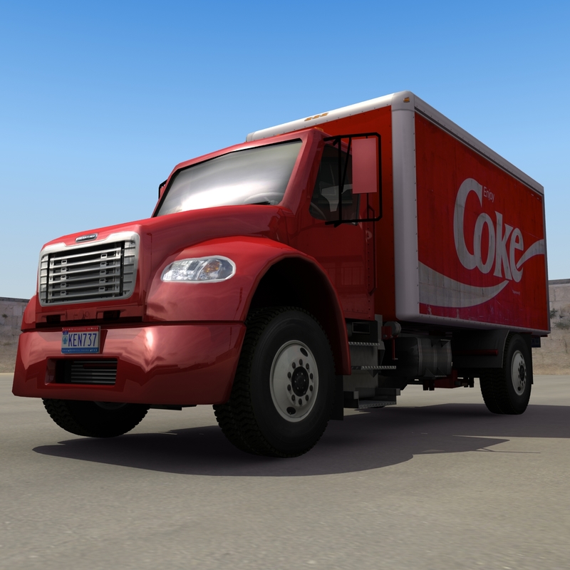 coke delivery truck max