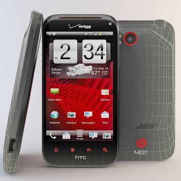 3d model htc rezound