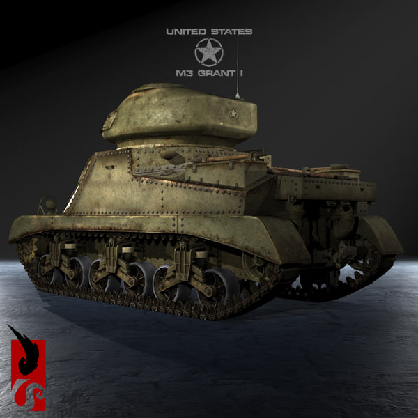 3d united states m3 grant