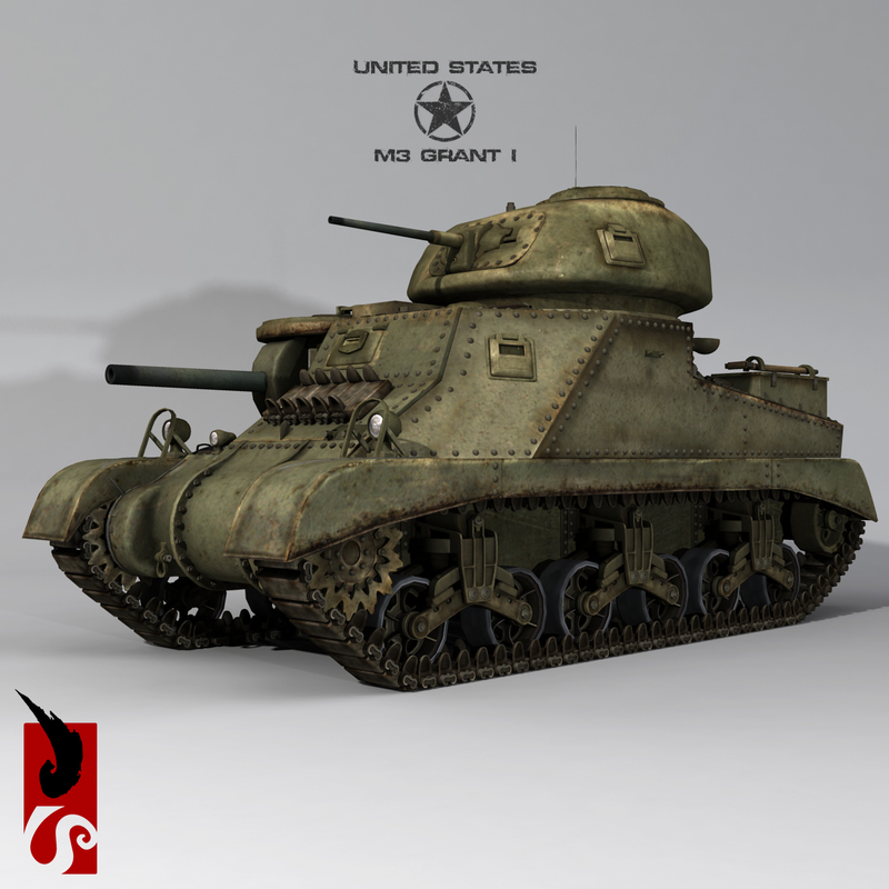 3d united states m3 grant