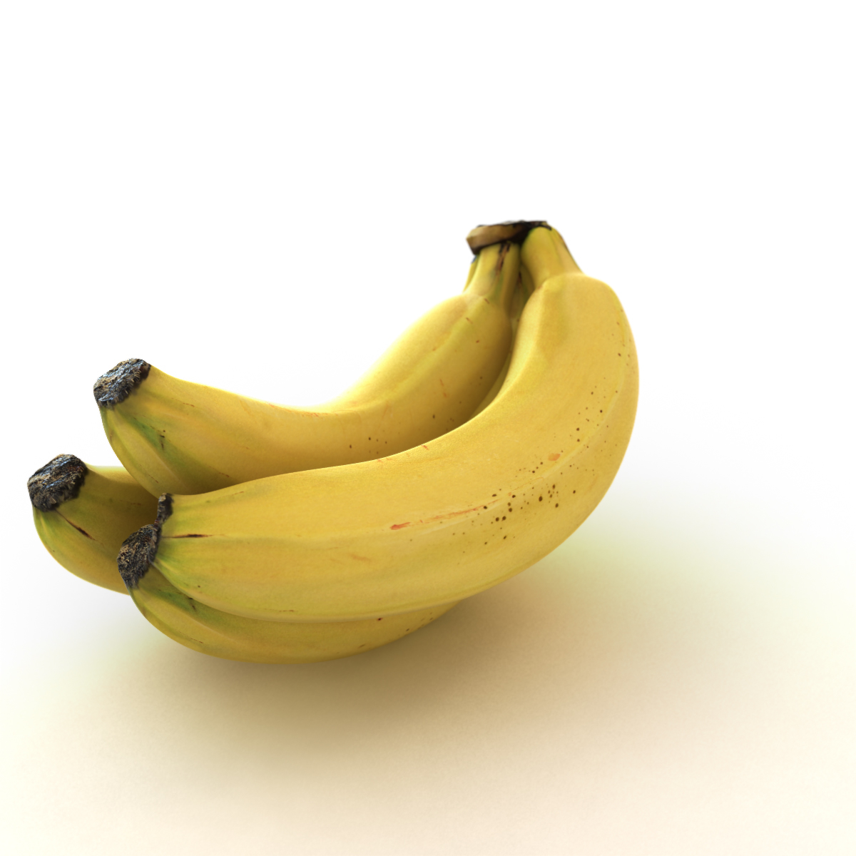 banana realistic 3d model
