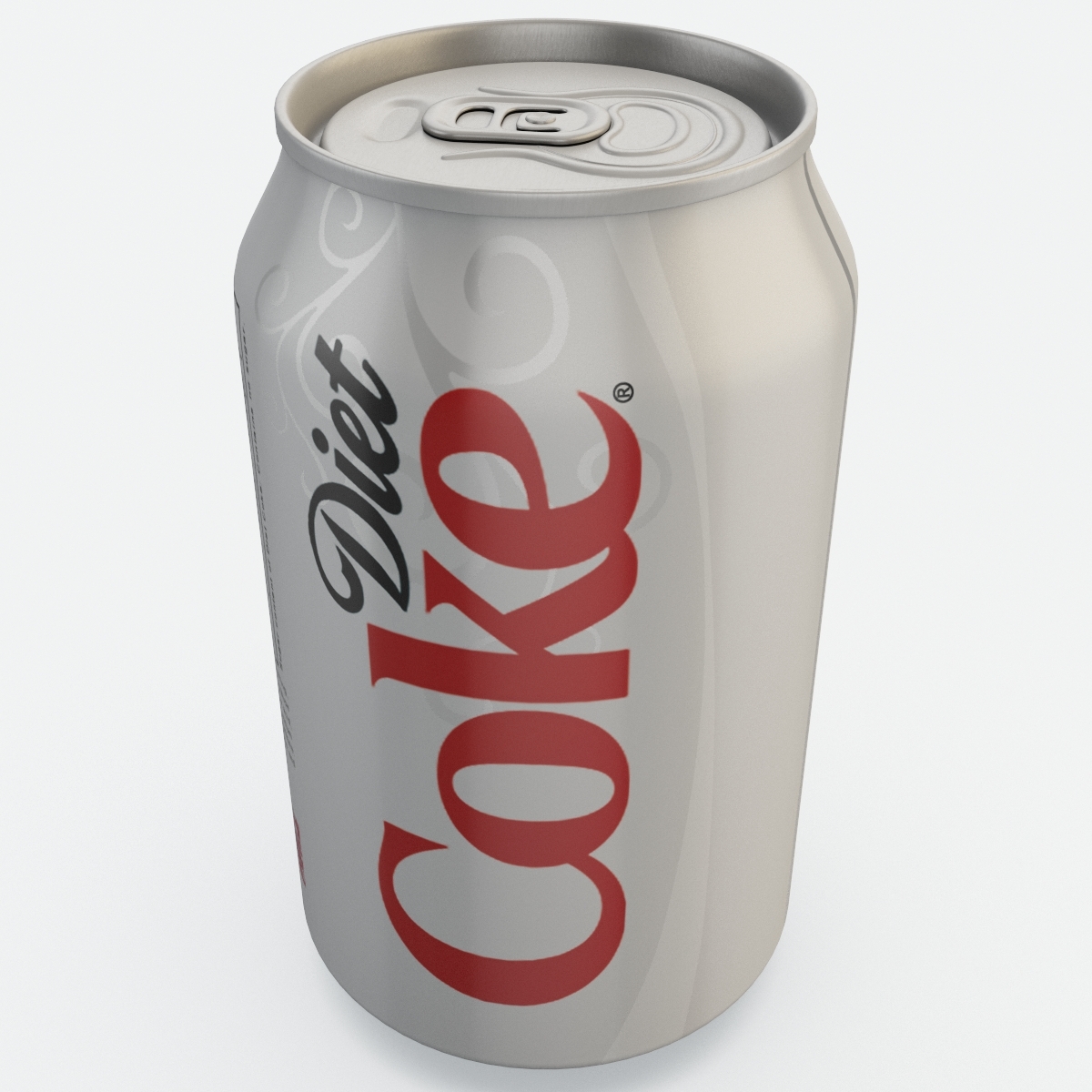 diet coke 3d obj