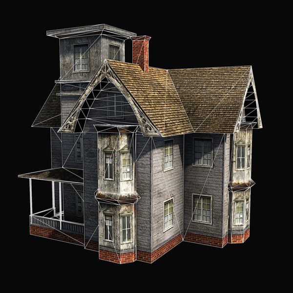 old house 3d model
