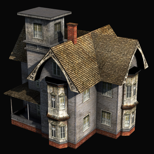 old house 3d model