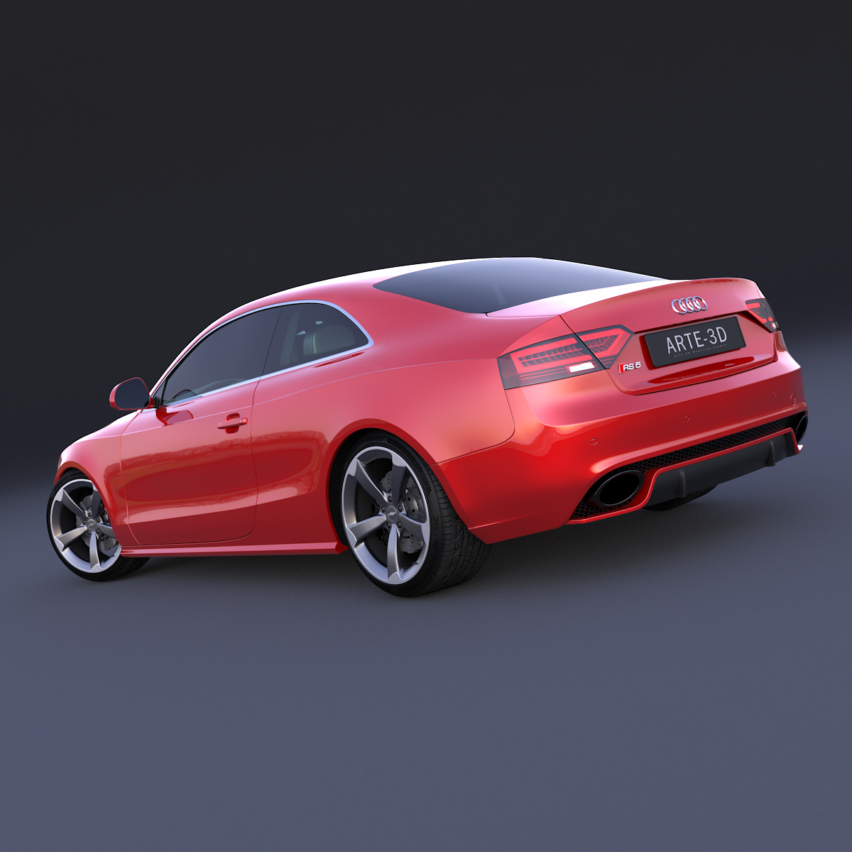 3d model of 2013 audi rs5
