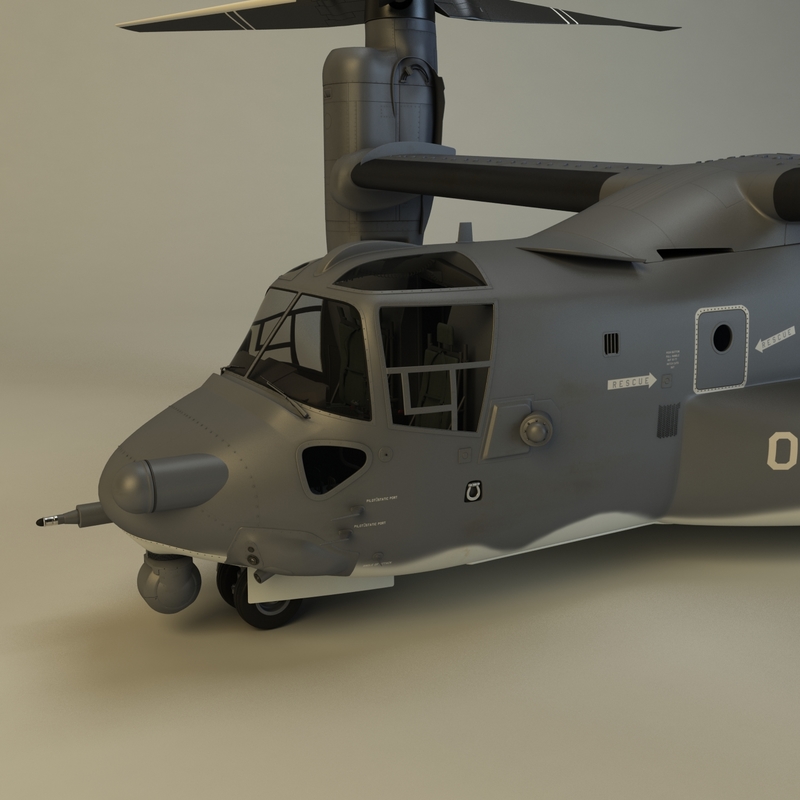 cv-22 osprey 3d model