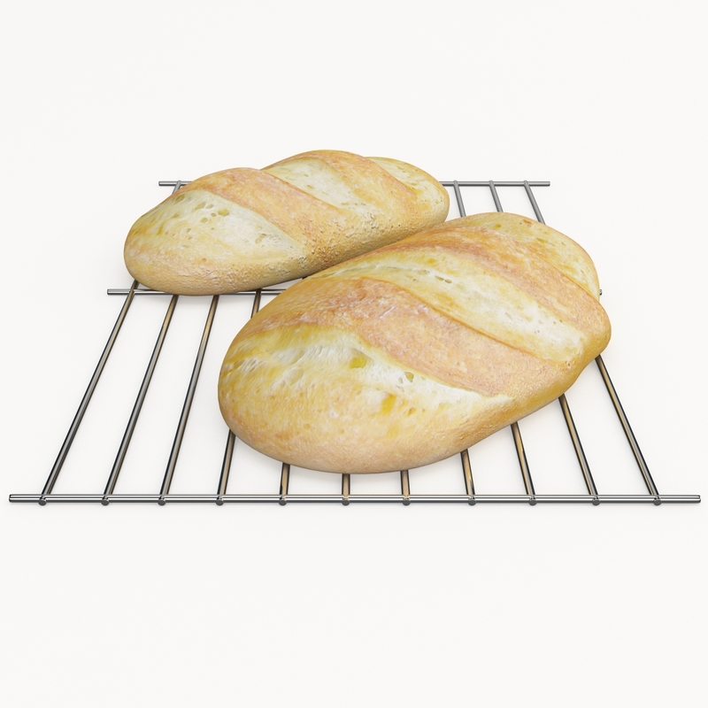 3d bread 2 model