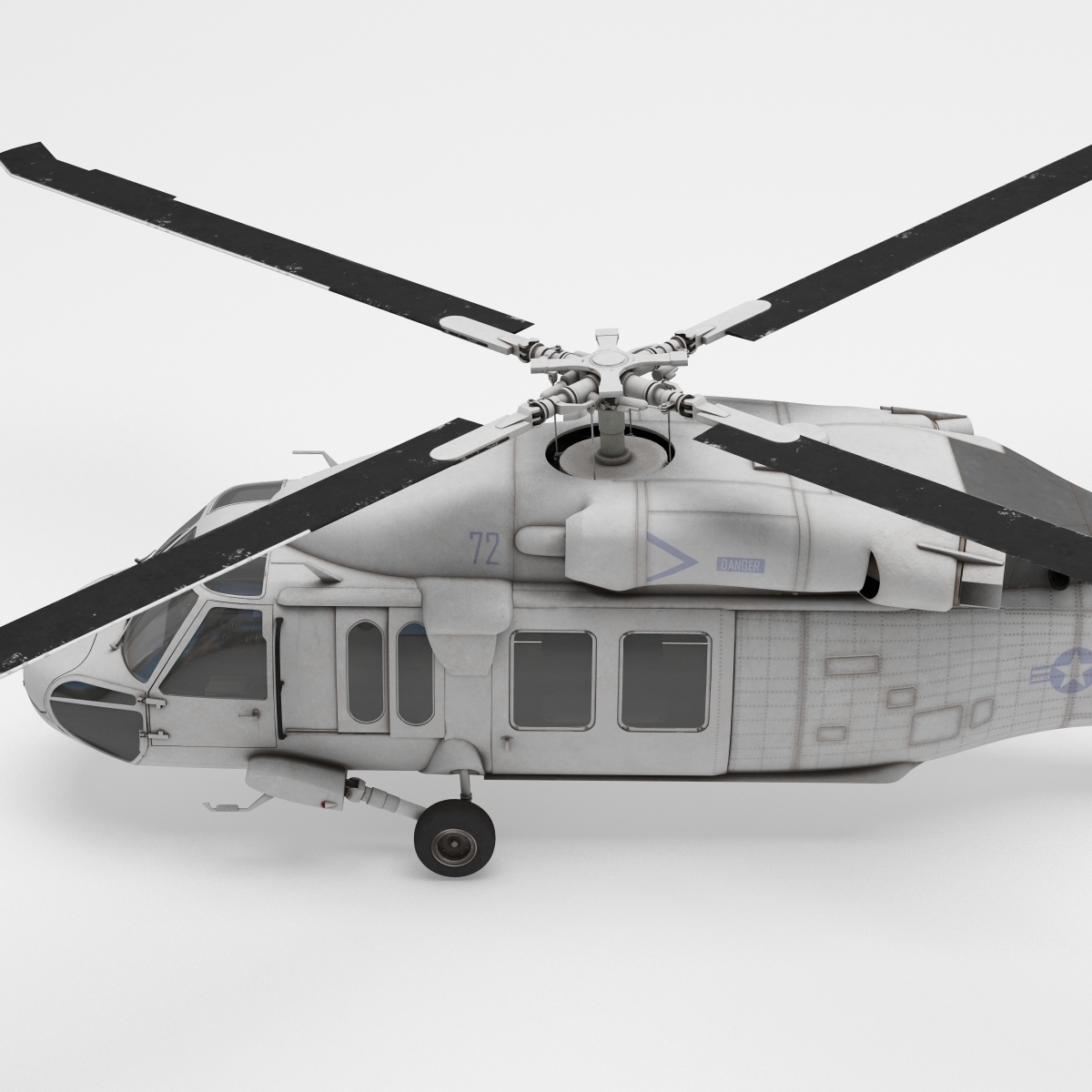 3d eh-60 black hawk 2 model