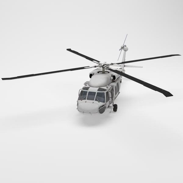 3d eh-60 black hawk 2 model