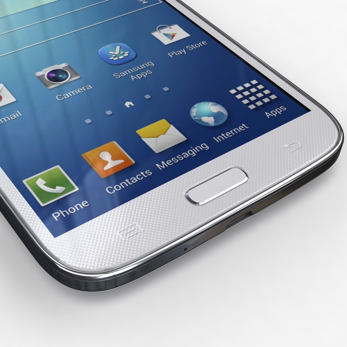 samsung galaxy mega 5 3d model