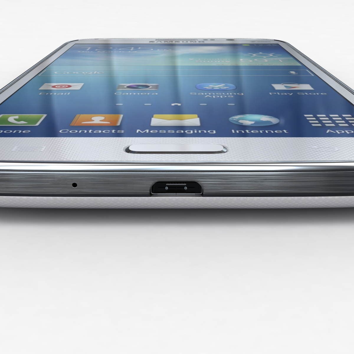 samsung galaxy mega 5 3d model