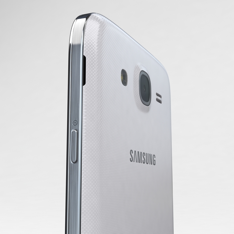 samsung galaxy mega 5 3d model