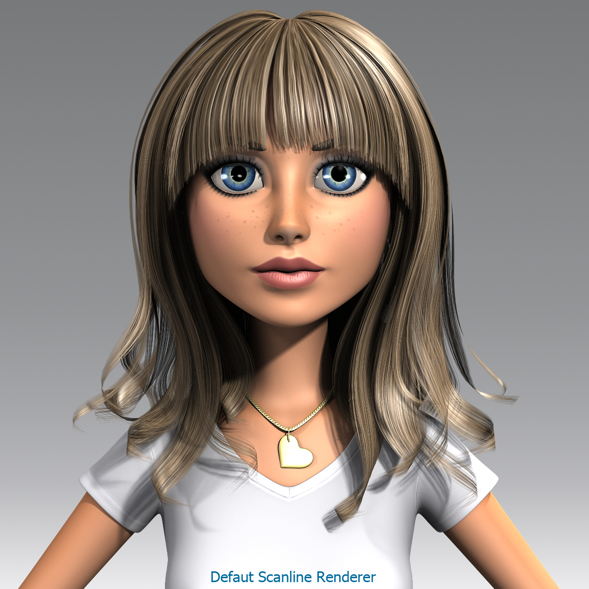 max cartoon character young woman