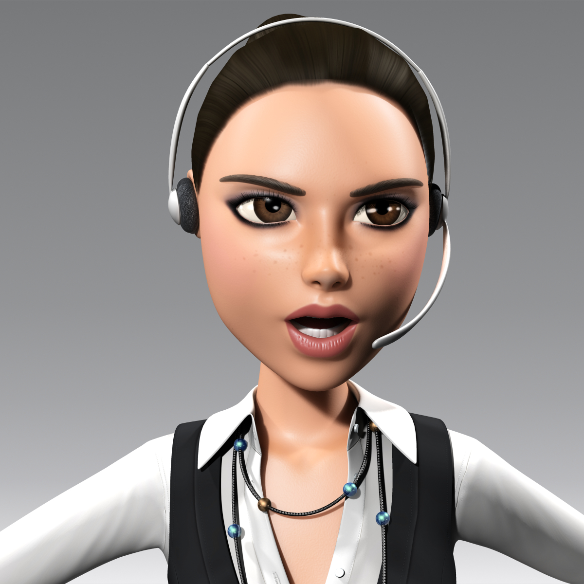 max cartoon character young woman