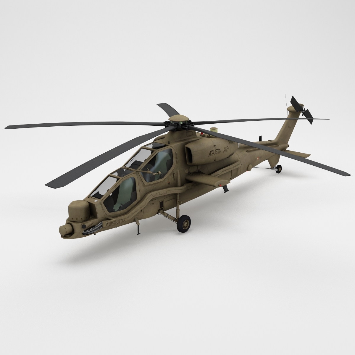 agusta a129 mangusta 3 3d 3ds